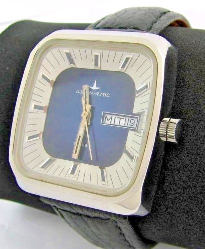 Dugena-Matic 25 Rubis 10545/1 mechanische Handaufzug Uhr vintage men ...