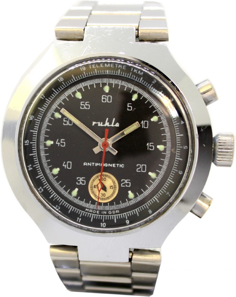 Ruhla Chronograph Made in GDR mechanische Herrenuhr