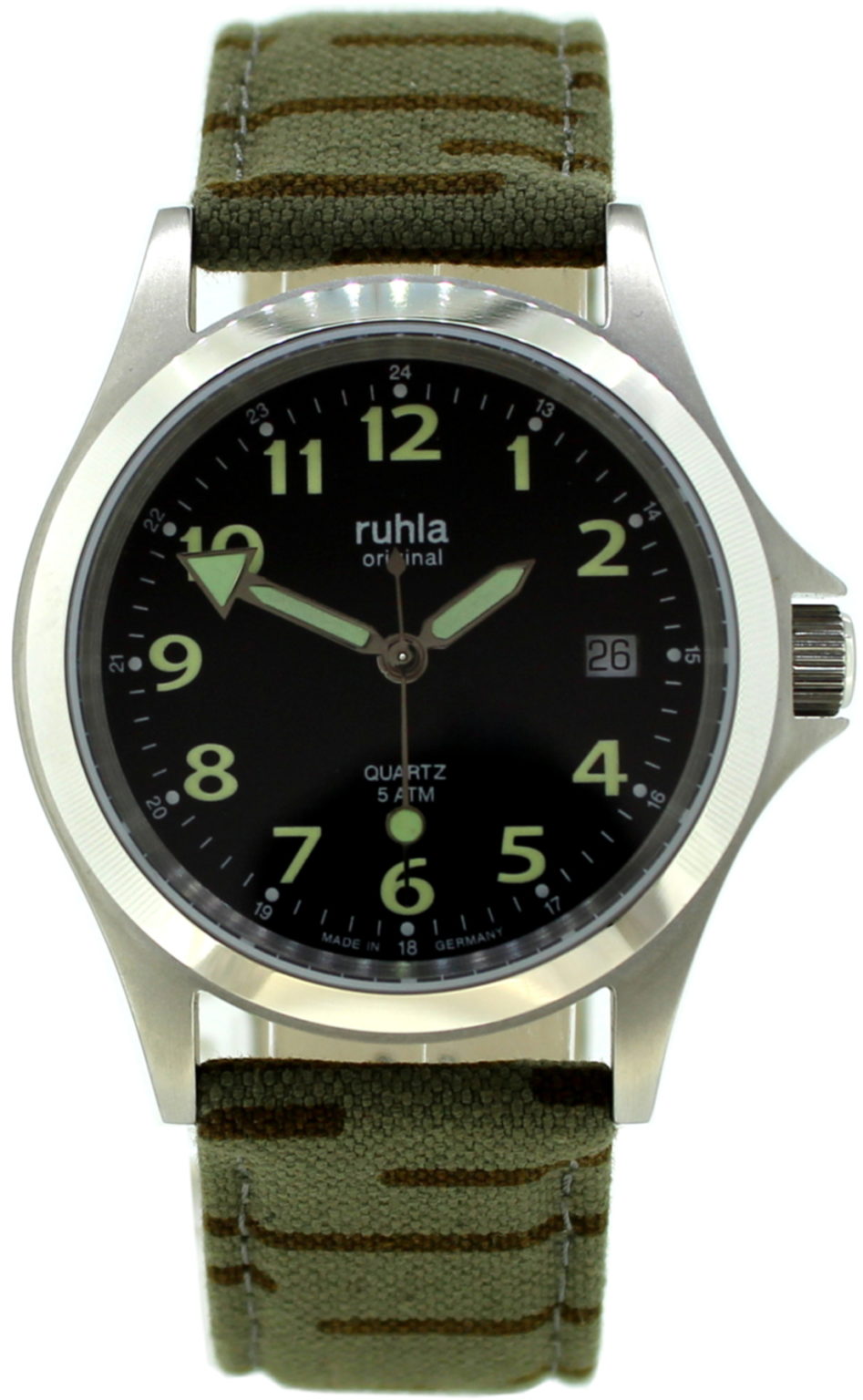 ruhla original Made in Germany Herrenuhr Edelstahl Kaliber 13